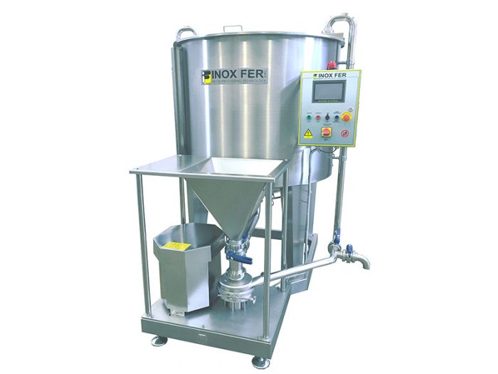 Custom Inox-Fer Mixing Systems to dissolve rapidly additives