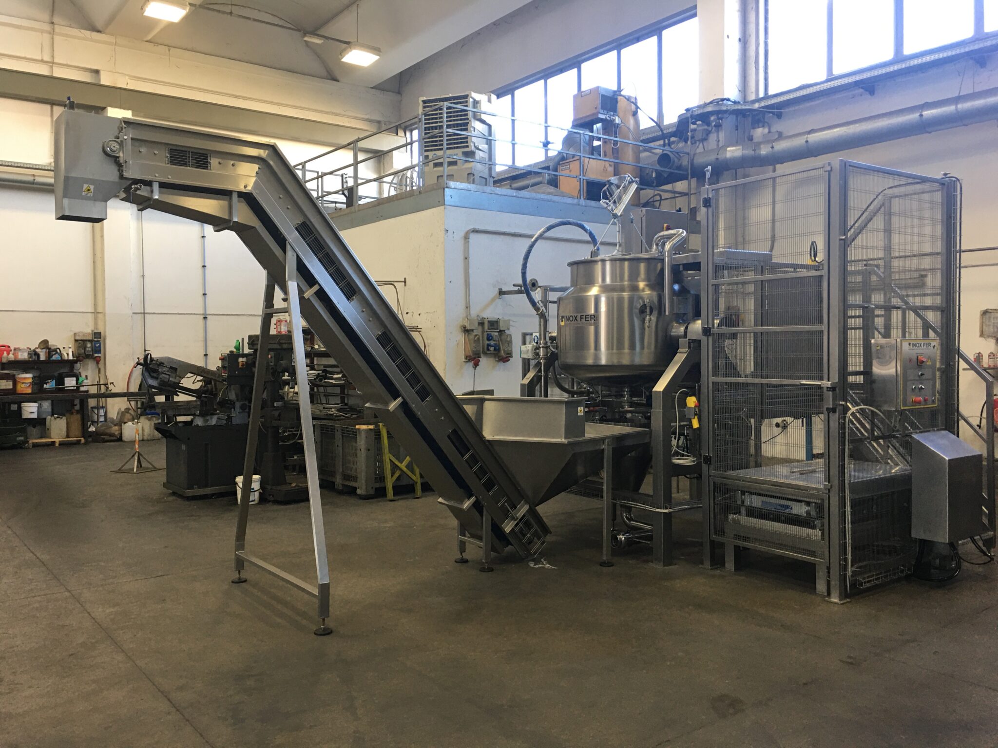 Industrial cooking kettle for cream preparation - Case Study